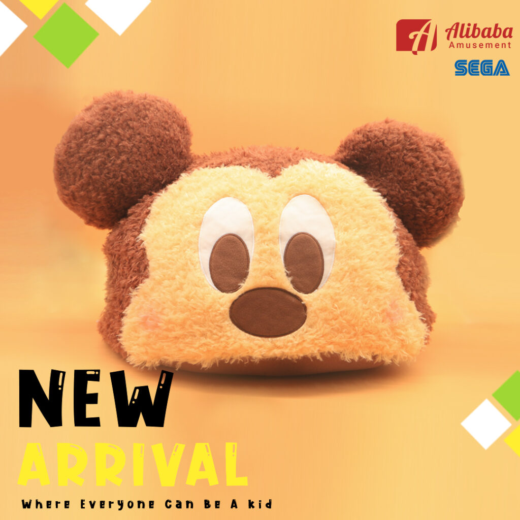 Red-Cheek "Mickey Mouse" GJ Dome Cushion - Alibaba Amusement in Yangon ...