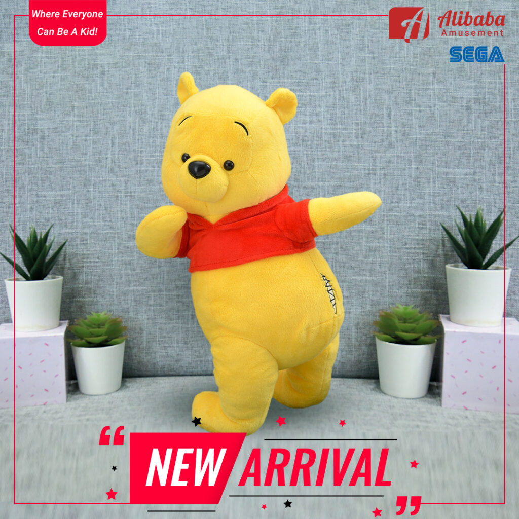 "Winnie The Pooh" MEJ Turning Around Pose Plush - Alibaba Amusement in ...