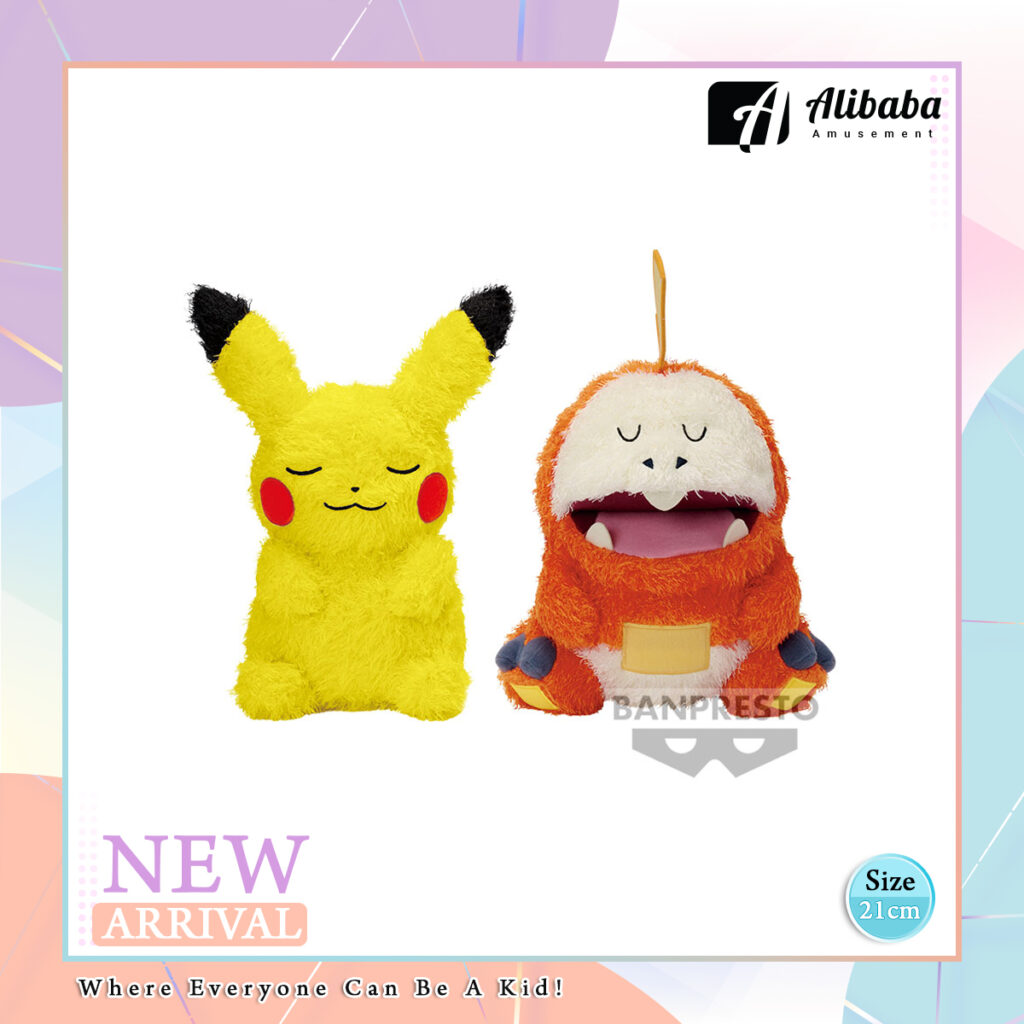 POKEMON BIG PLUSH～PIKACHU･FUECOCO～ - Alibaba Amusement in Yangon Myanmar