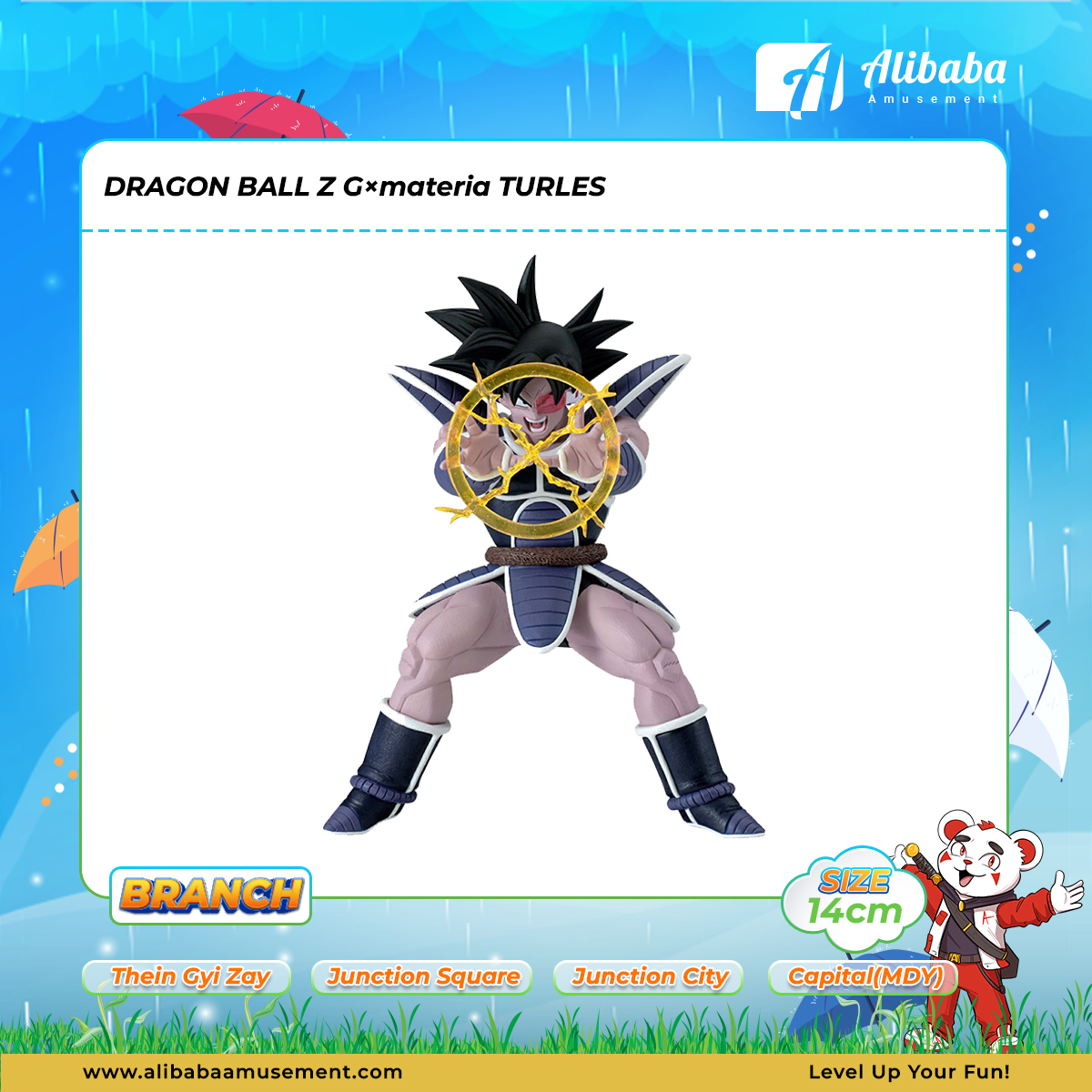 DRAGON BALL Z G×materia TURLES - Alibaba Amusement in Yangon Myanmar