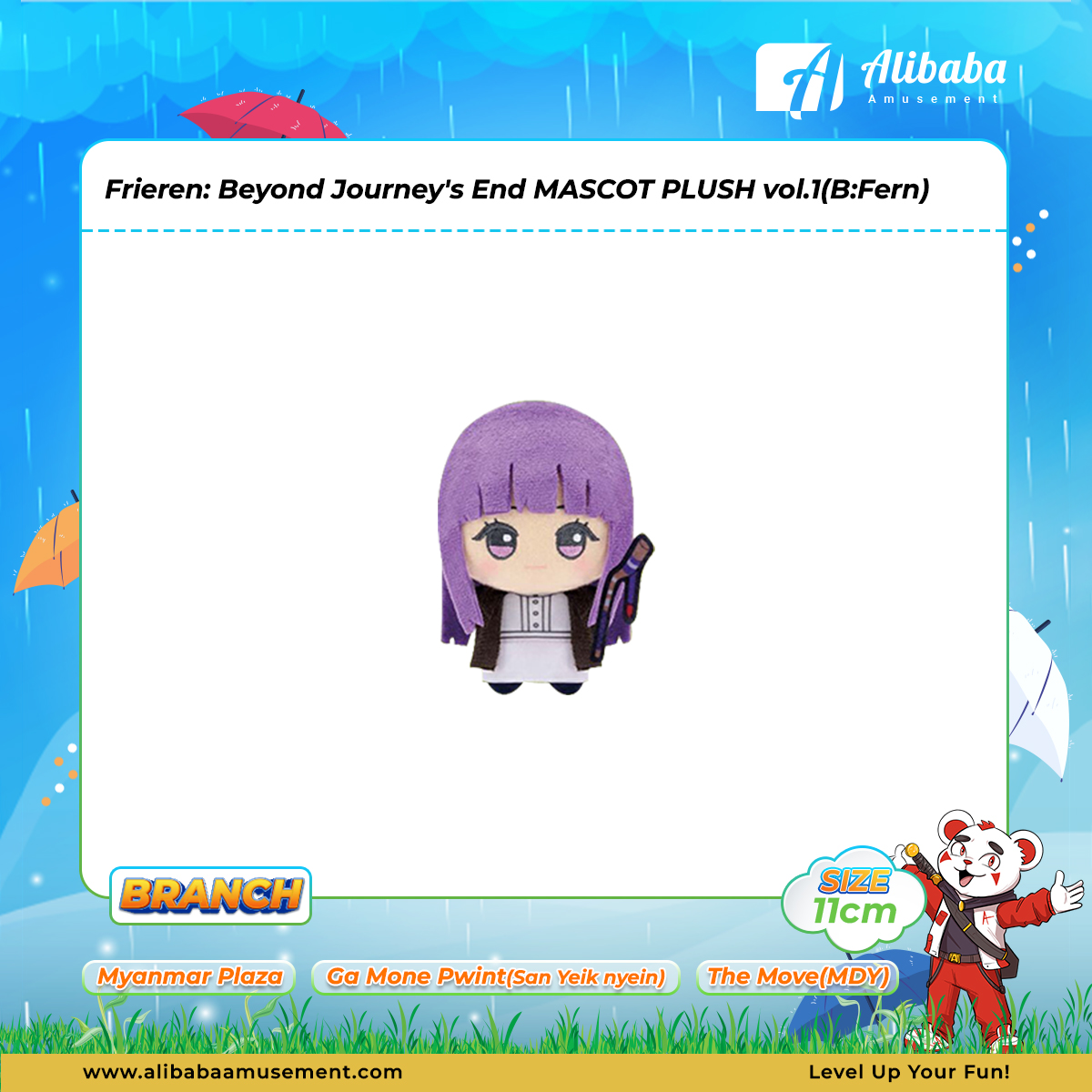 Frieren: Beyond Journey's End MASCOT PLUSH vol.1(B:Fern) - Alibaba ...